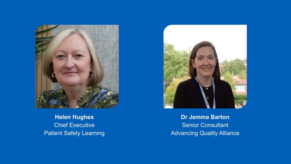 Patient safety and the new NHS Quality Strategy: A blog from Aqua and ...